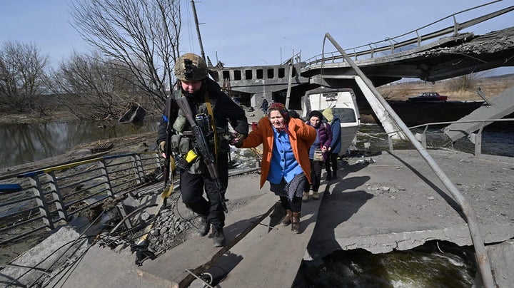 Watch live footage of Kyiv skyline amid Ukraine crisis | News ...