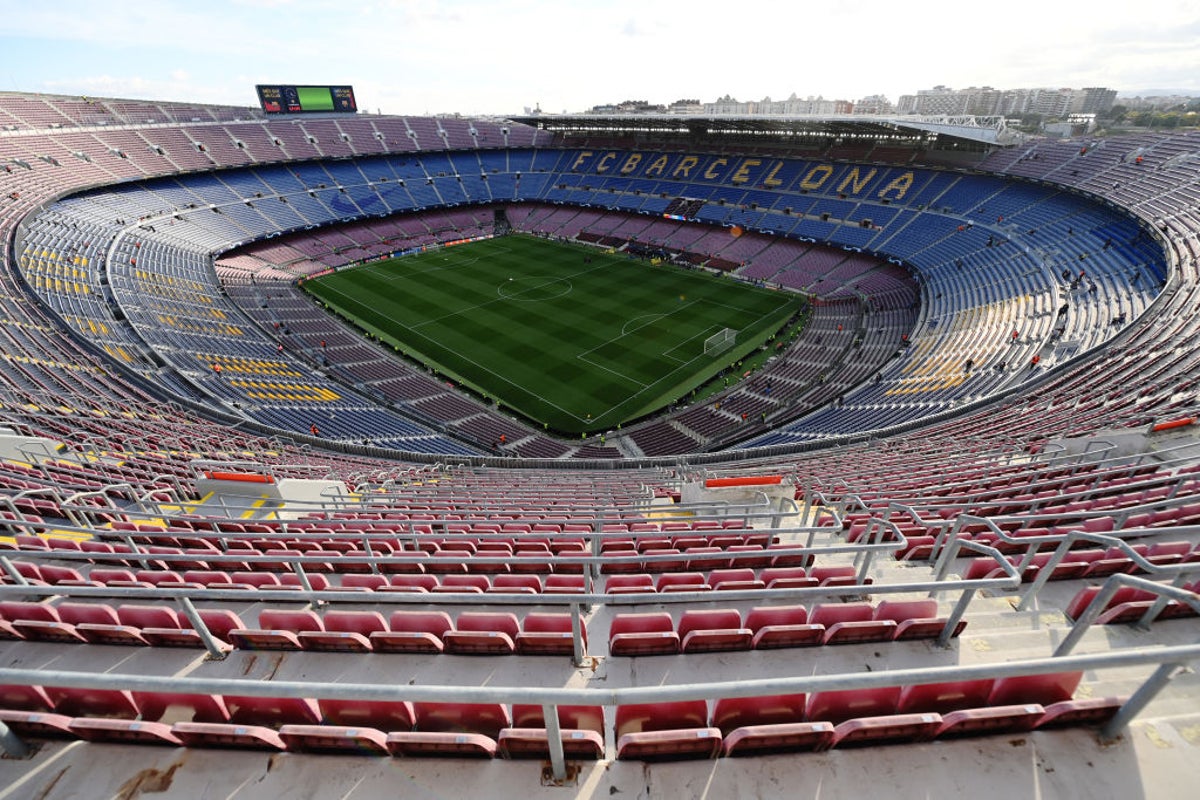 Barcelona agree £235m Camp Nou and kit sponsorship deal with Spotify ...