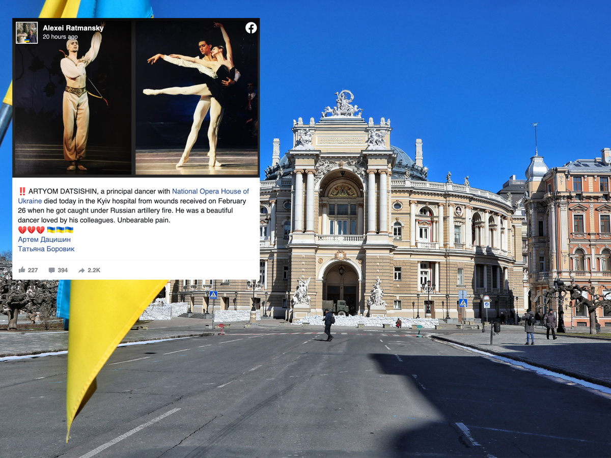 Artyom Datsishin death: Ukrainian ballet star succumbs to injuries from ...
