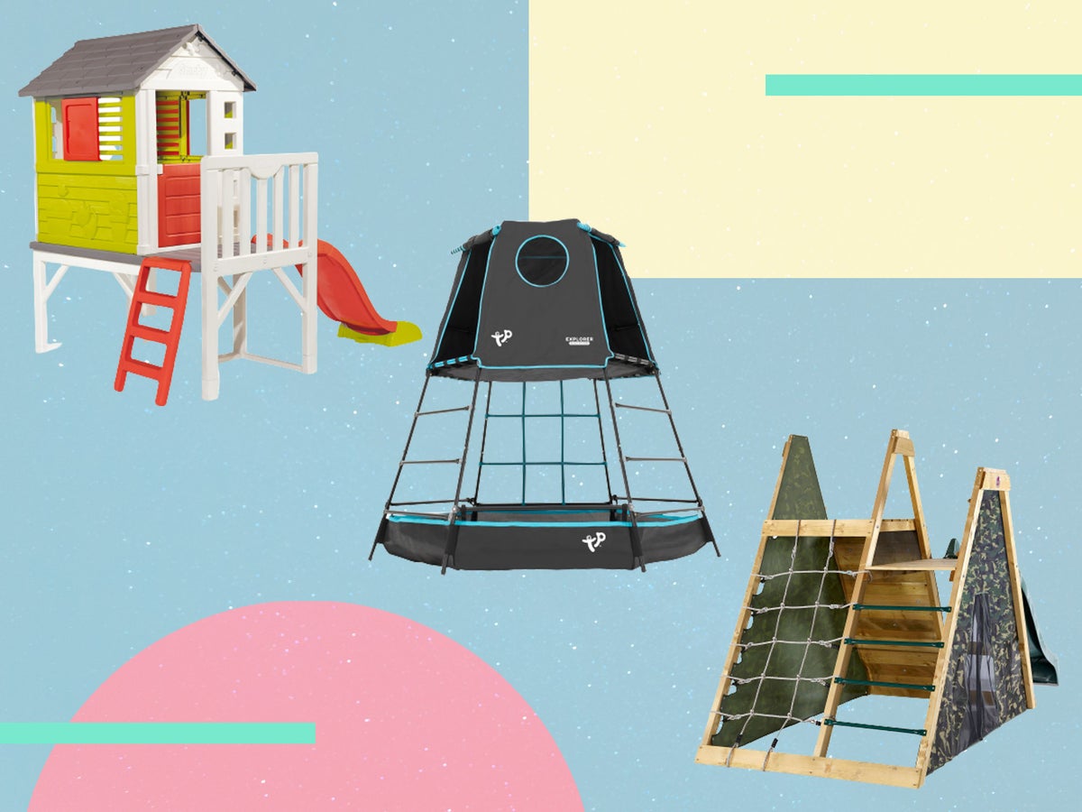 Best climbing frames for kids 2022: Fun sets with slides, swings ...