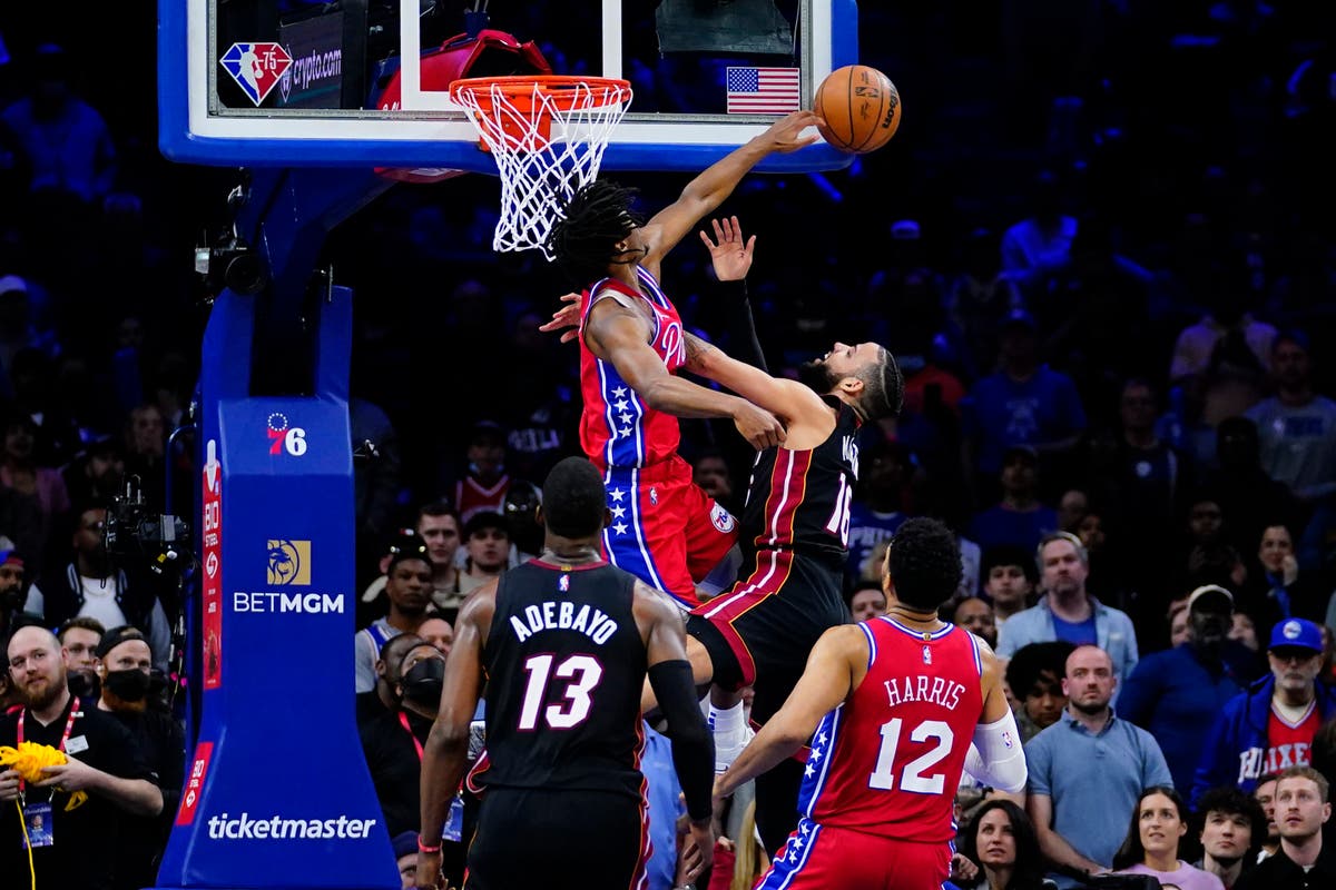 Sin Harden y Embiid, los 76ers derrotan 113-106 al Heat | Independent ...