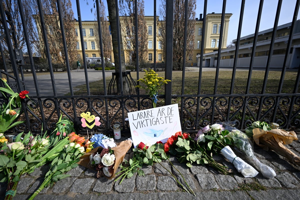 Sweden school killing suspect jailed in pre-trial custody | The Independent