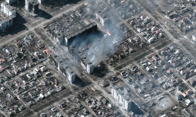 Stark Ukraine drone footage shows scale of devastation in Mariupol as ...