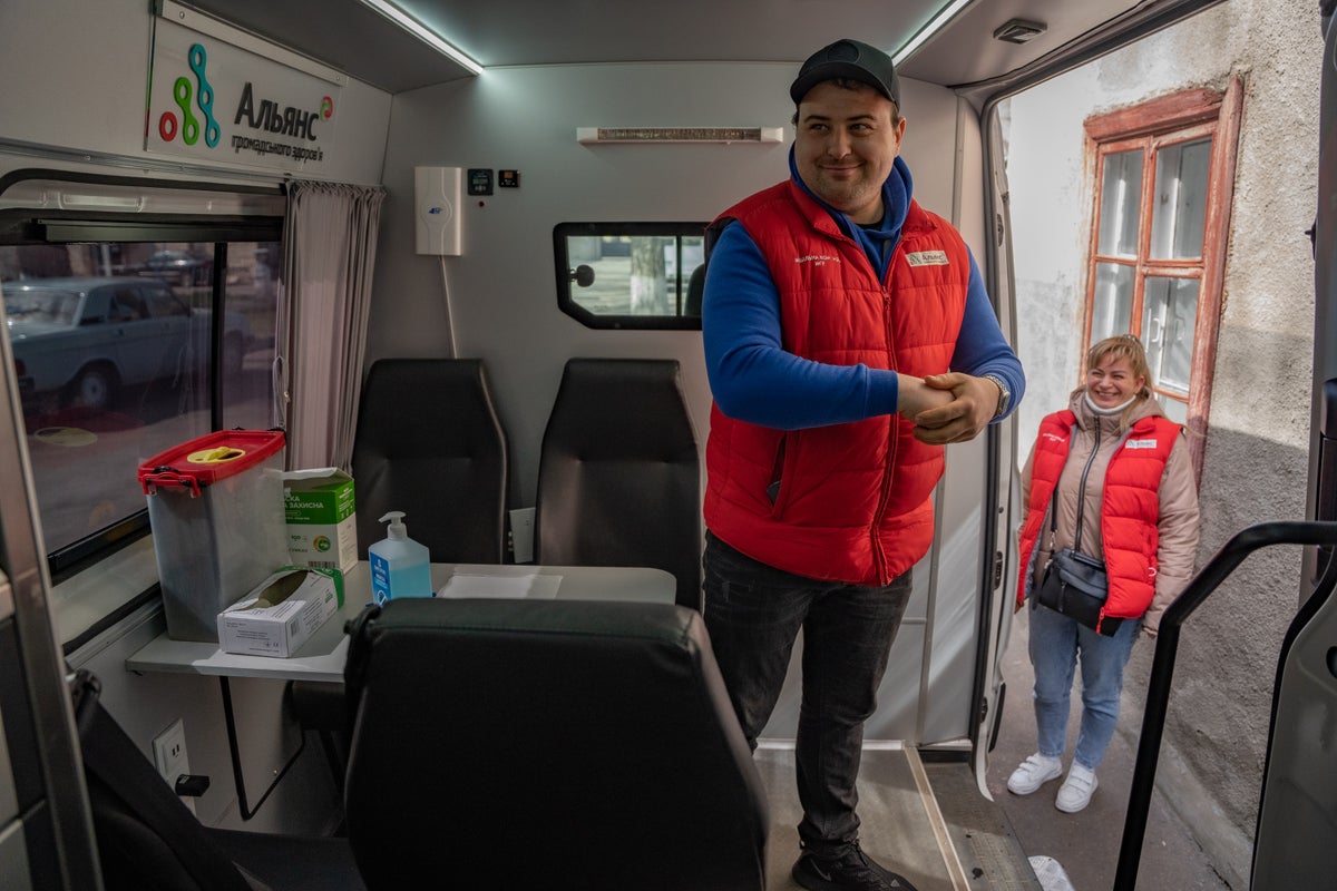 Ukraine has one of the highest HIV rates in Europe. War could set back ...