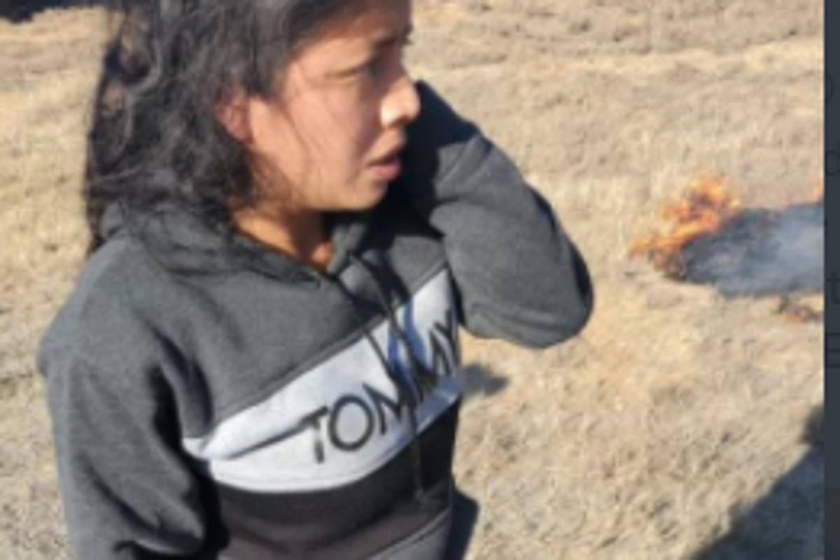 Migrant woman zipped in duffle bag is saved from fiery wreck after ...