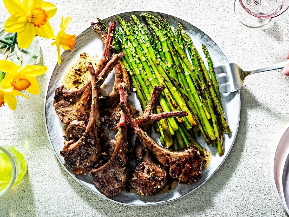 Easter lamb chop recipe – ready in just 40 minutes | The Independent