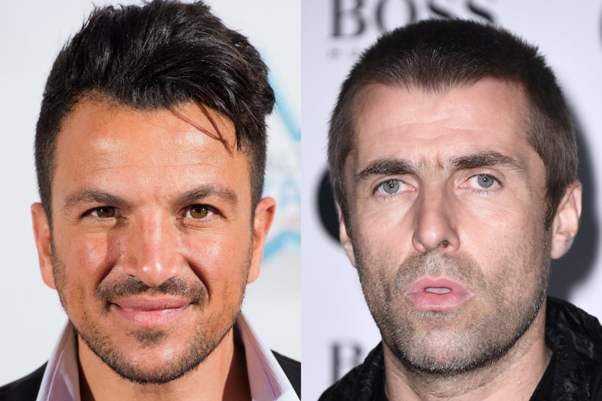 Peter Andre recalls time Liam Gallagher apologised for calling him a ‘c ...