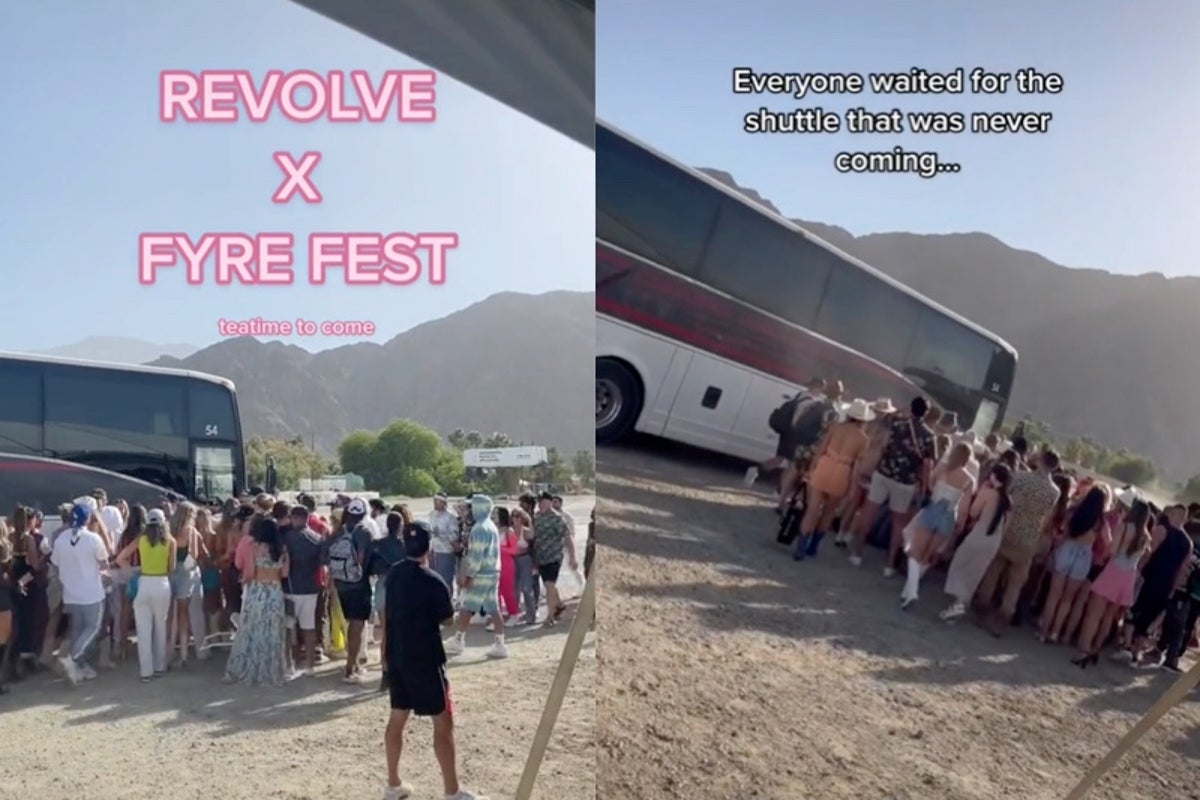Influencers compare Revolve Festival to Fyre Festival after waiting ...