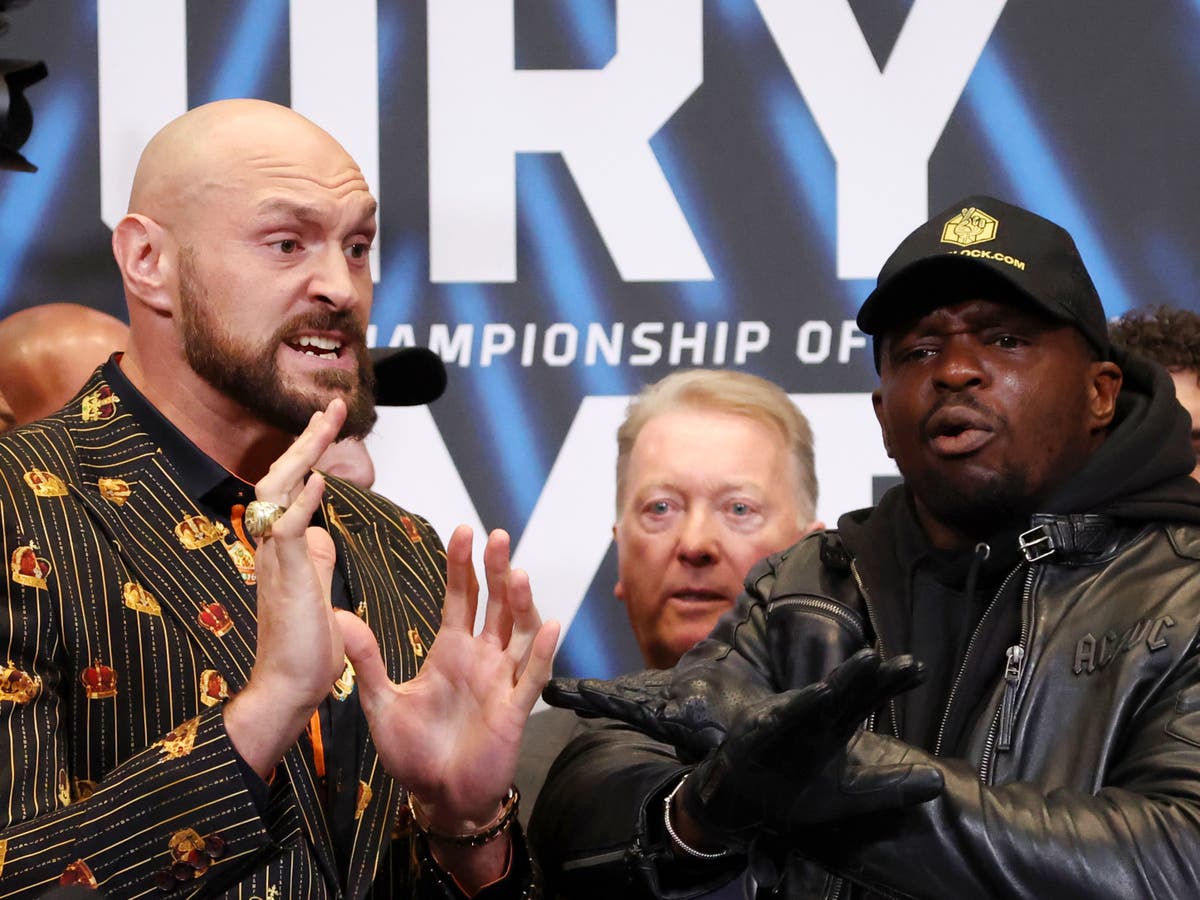 Fury vs Whyte press conference LIVE: Latest updates as heavyweights ...