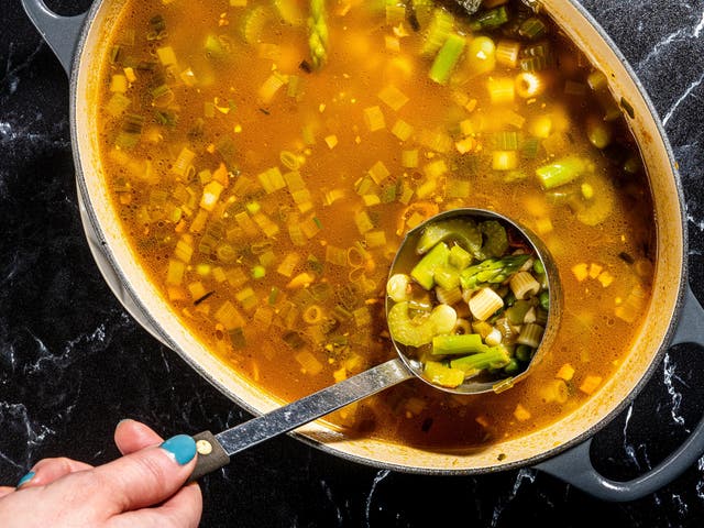 Minestrone verde recipe: Showcase spring’s best vegetables in this soup ...