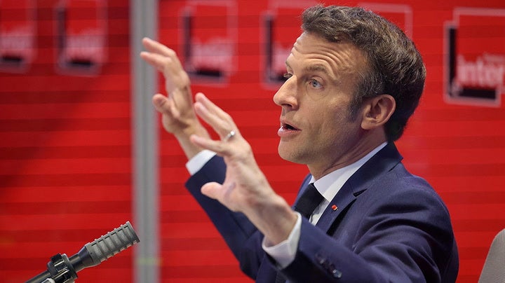 Watch live as Macron gives speech on last day of official campaigning ...