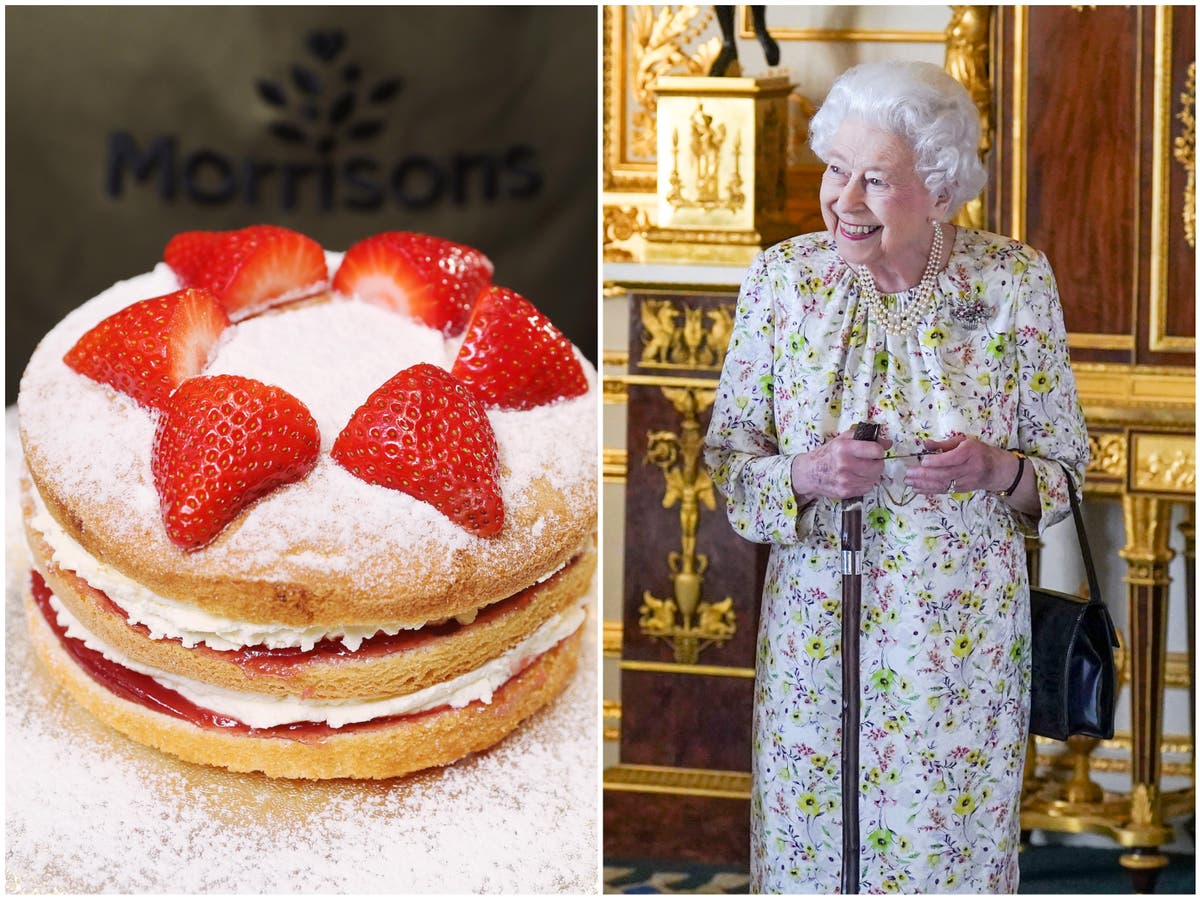 Morrisons rebrands Victoria Sponge as ‘Elizabeth Sponge’ for Platinum ...