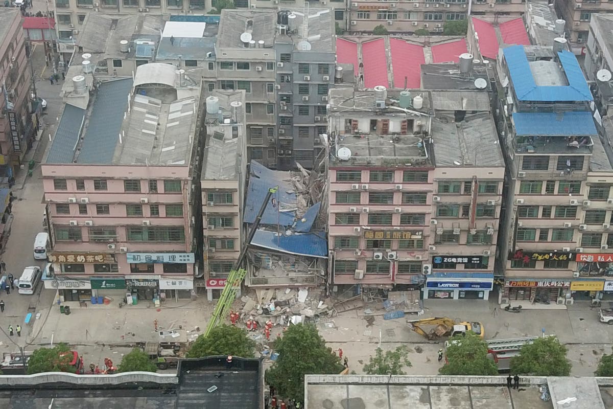 Survivor found almost 6 days after China building collapse | The ...