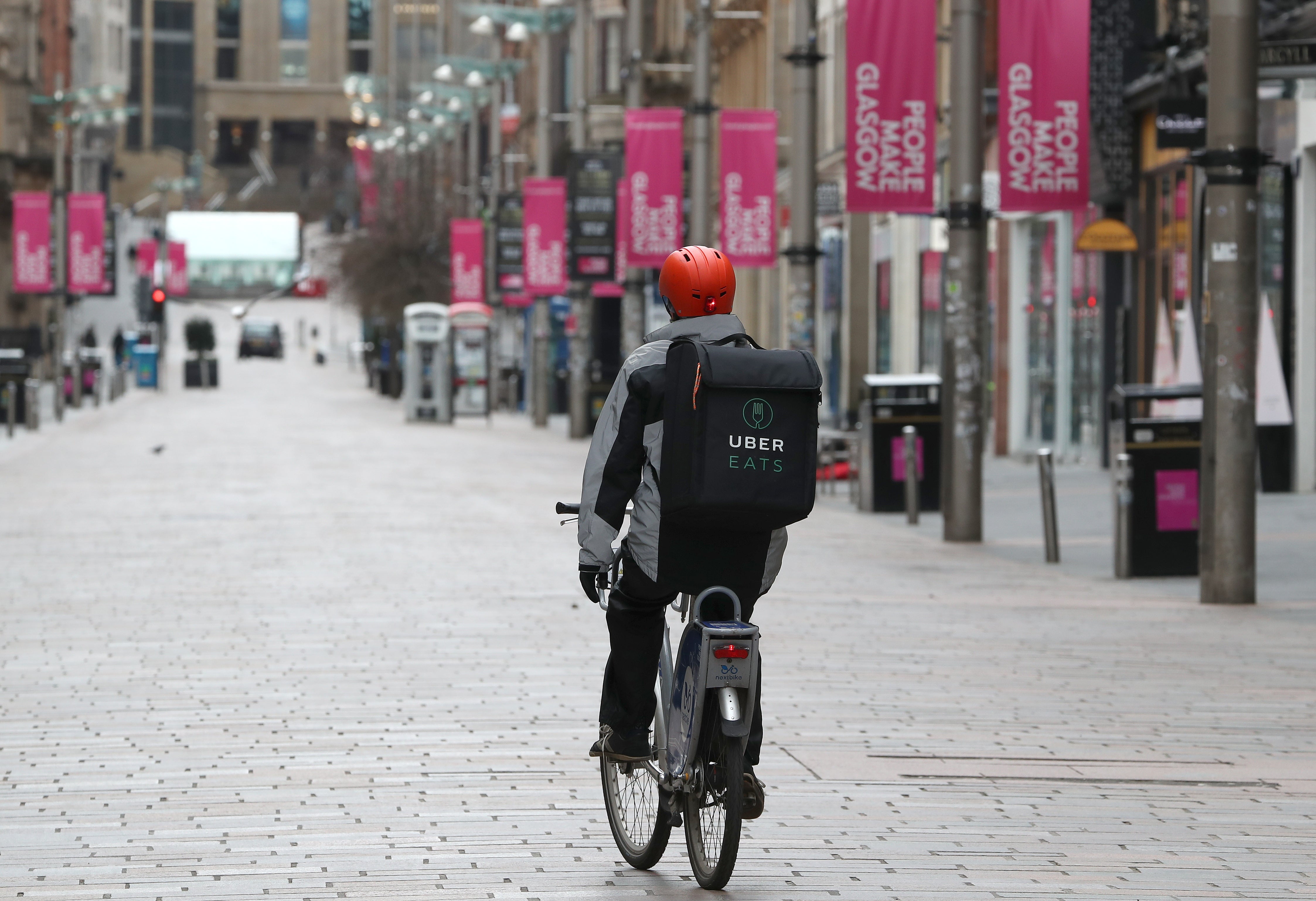 Uber Eats couriers to make rapid Tesco deliveries | The Independent