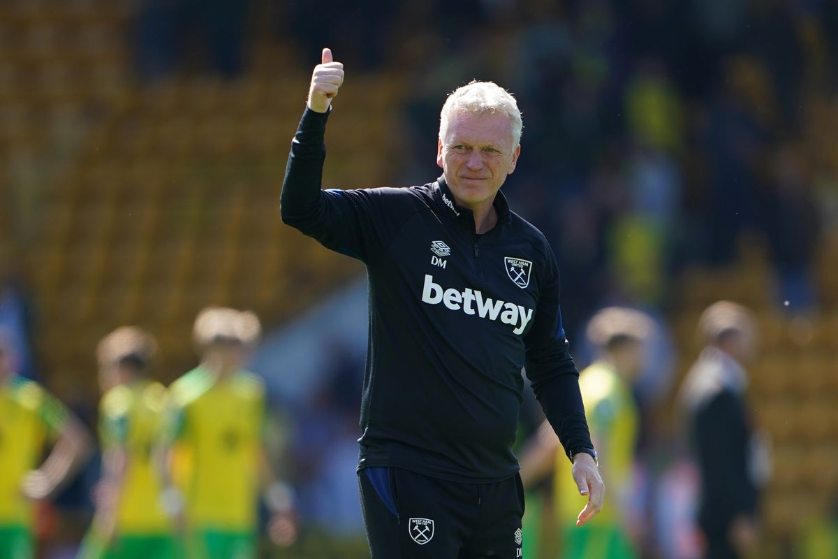 David Moyes sets sights on a return to Europe after West Ham thrash ...