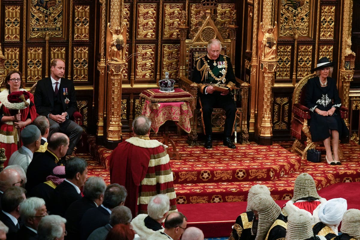Queen delegates opening of Parliament for first time | The Independent