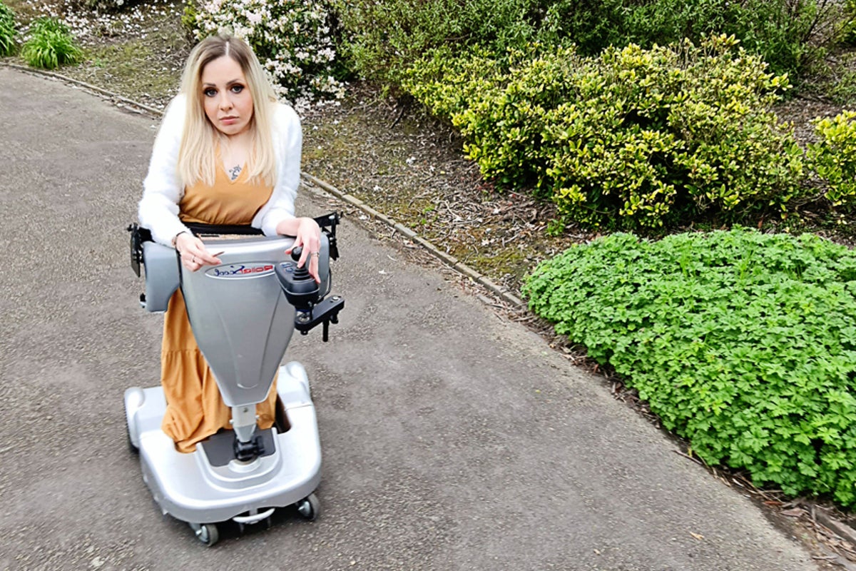 Spinal muscular atrophy: Woman who ‘hasn’t sat down’ for 30 years fears ...