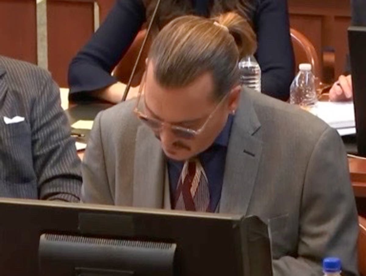 Johnny Depp vs. Amber Heard: Depp reacciona cuando revelan audio en el ...