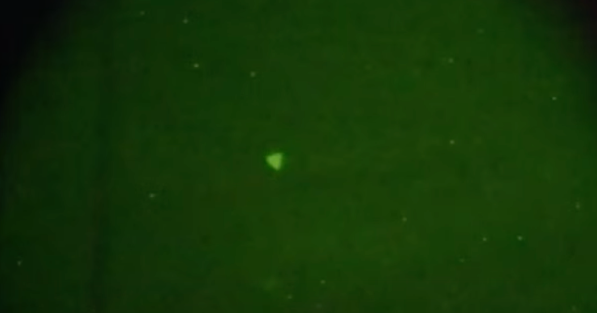 Triangle Alien Spacecraft