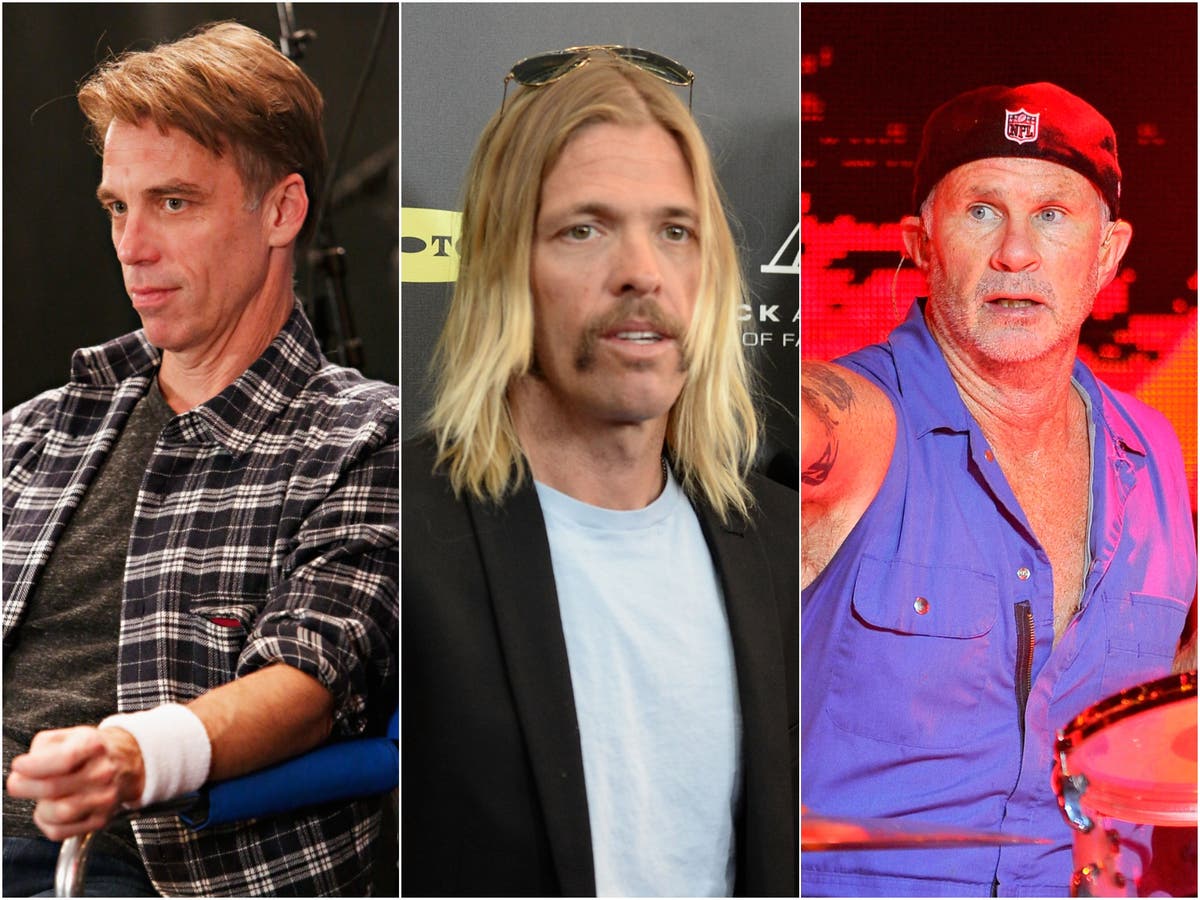 Taylor Hawkins: Chad Smith and Matt Cameron apologise to Foo Fighters ...