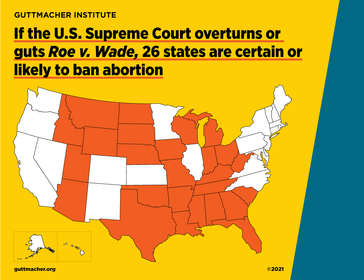 Roe vs. Wade: Qué estados prohibirán el aborto en EE.UU. y cuáles lo ...