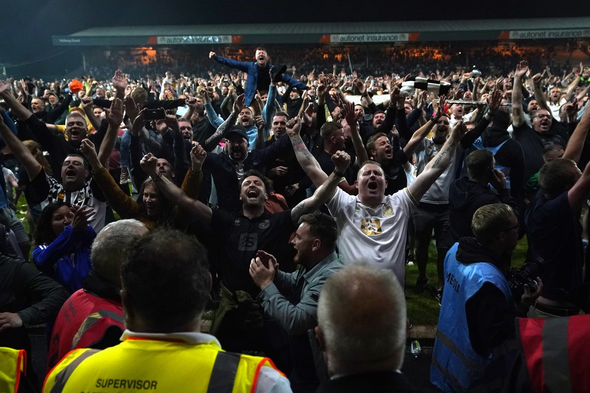 Rise in pitch invasions a ‘disaster’ for football, Accrington chairman ...