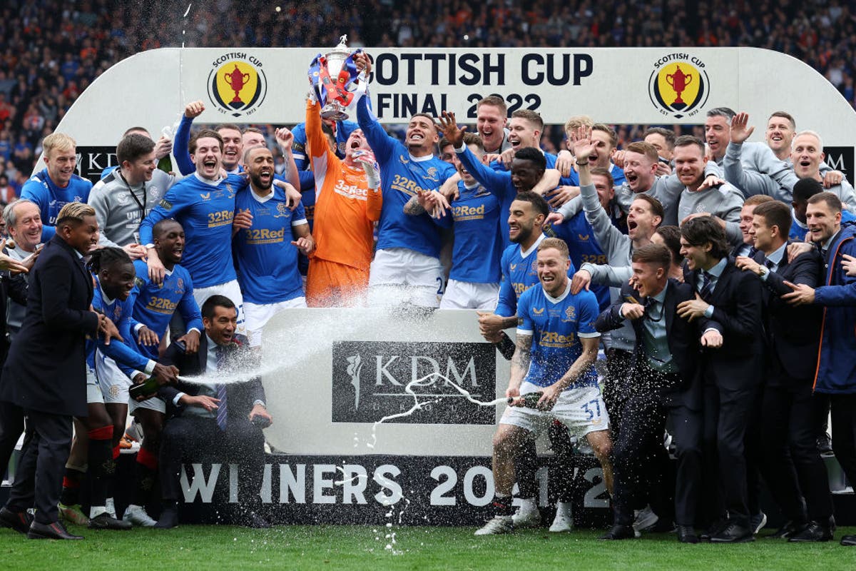 Rangers end tough week with Scottish Cup glory after extra-time win ...