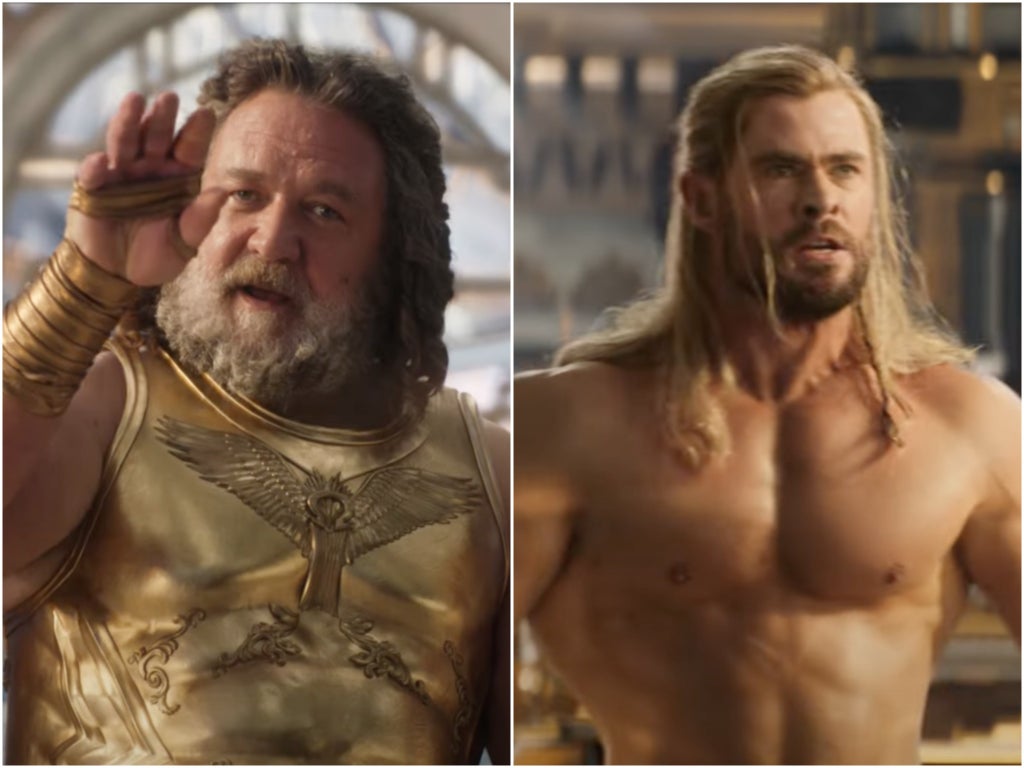 Thor: Love and Thunder: Russell Crowe’s Zeus…