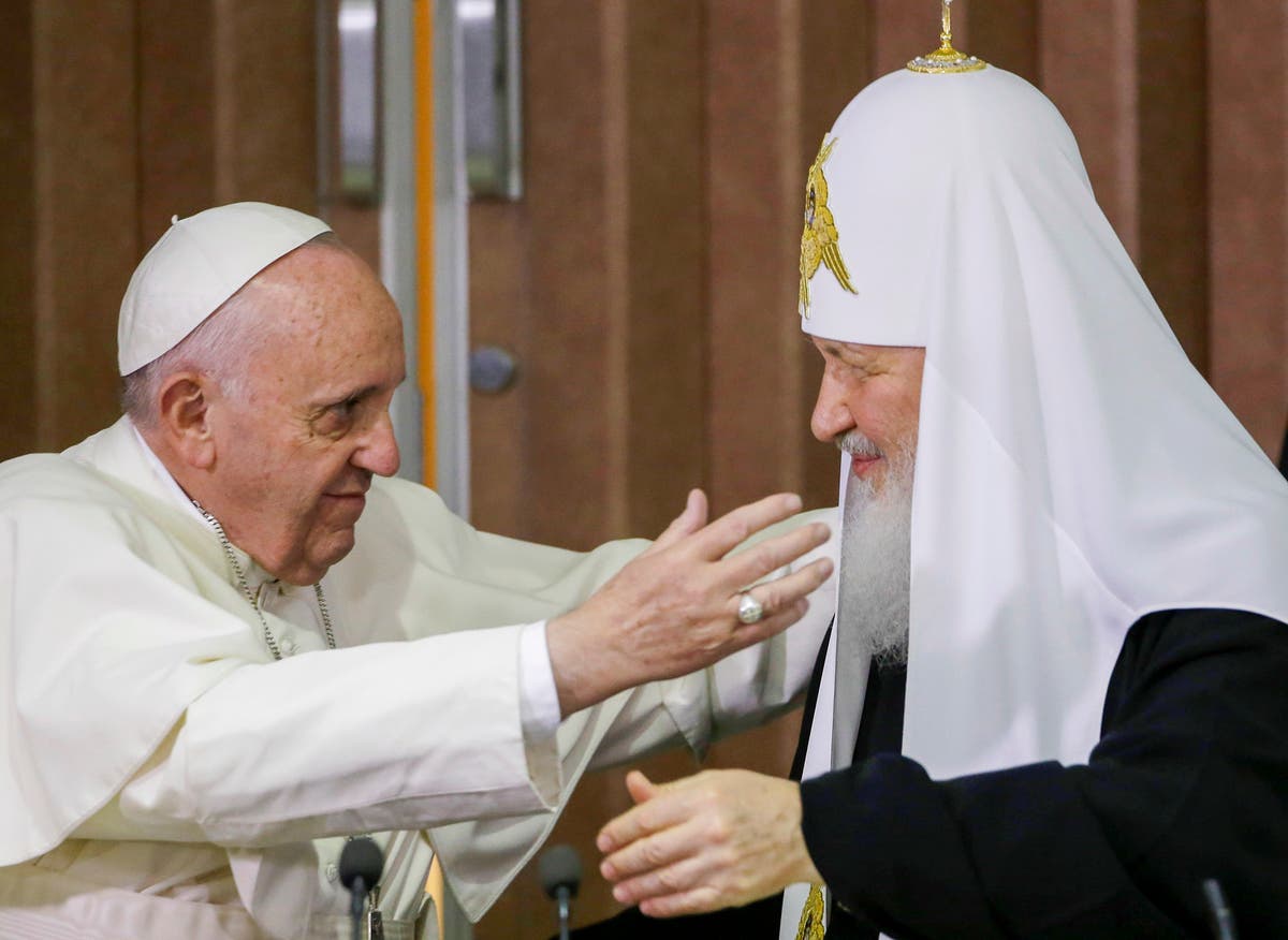 El papa envía saludo protocolar a patriarca ruso ortodoxo | Independent ... El papa envía saludo protocolar a patriarca ruso ortodoxo | Independent ...