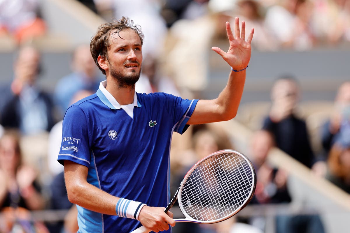 Daniil Medvedev is falling for the City of Love at French Open | The ...