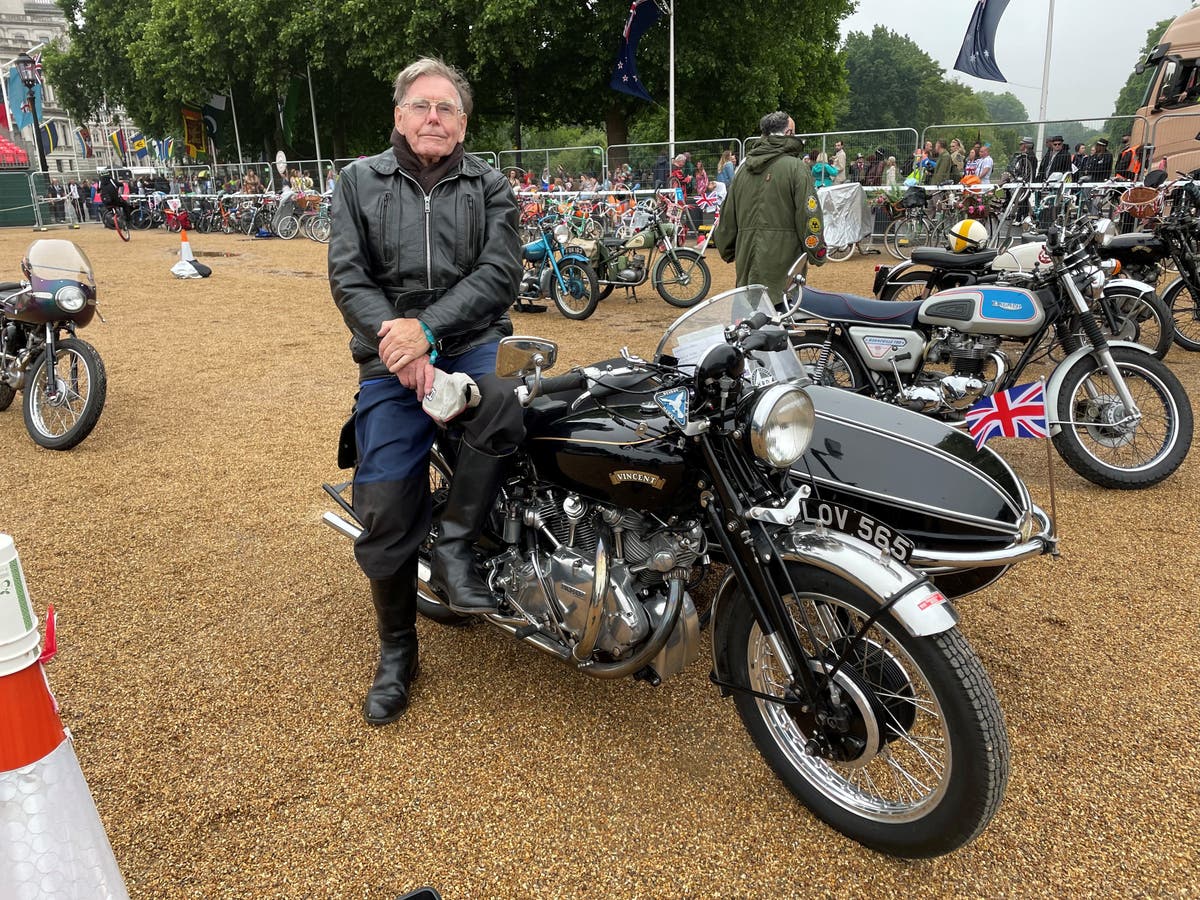 Parade biker, 86, has been riding motorcycles for as long as Queen’s ...