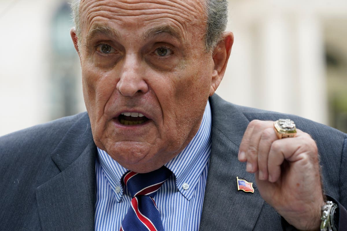 Rudy Giuliani deletes tweets denying he was drunk on Election Night ...