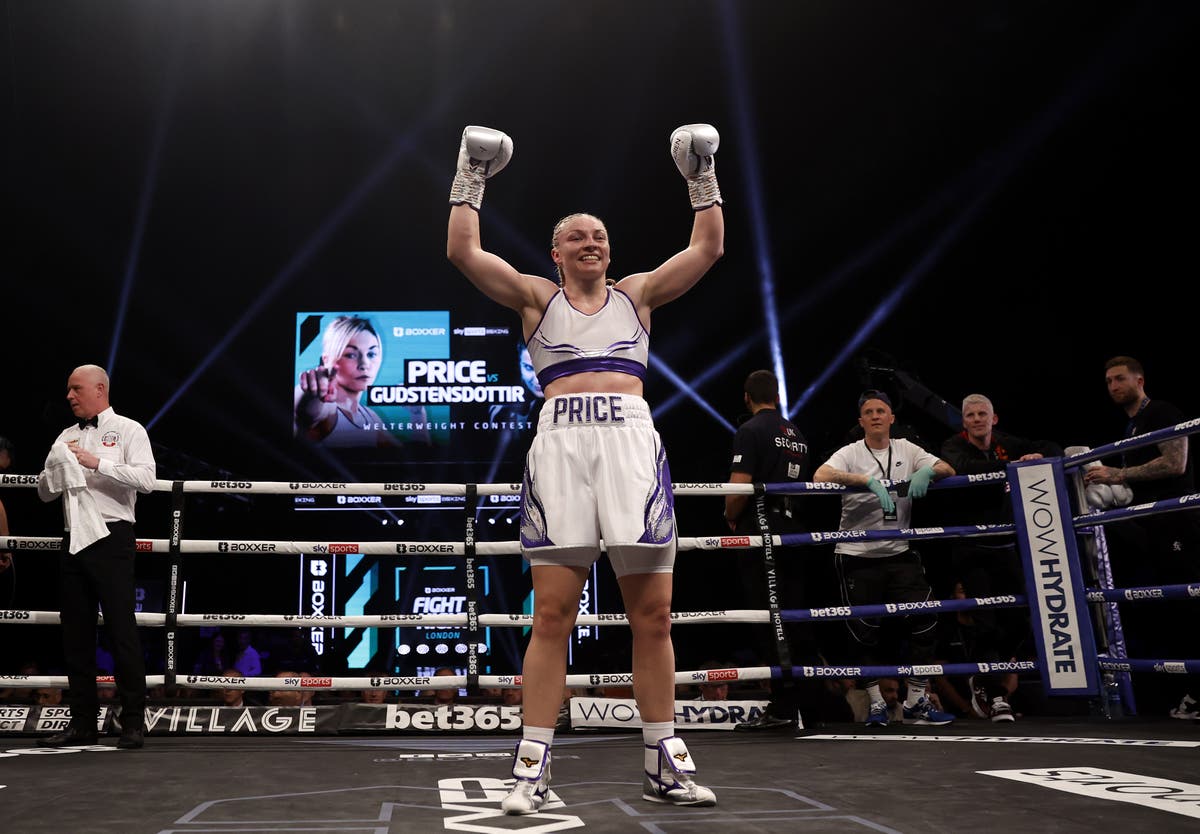 Olympic champion Lauren Price enjoys unanimous points victory on pro ...