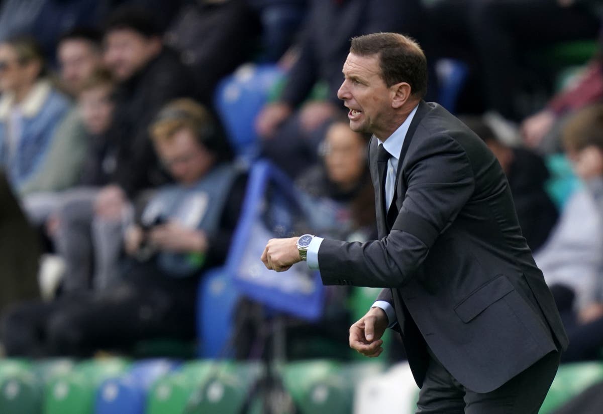 Under pressure Ian Baraclough expects to remain in charge of Northern ...