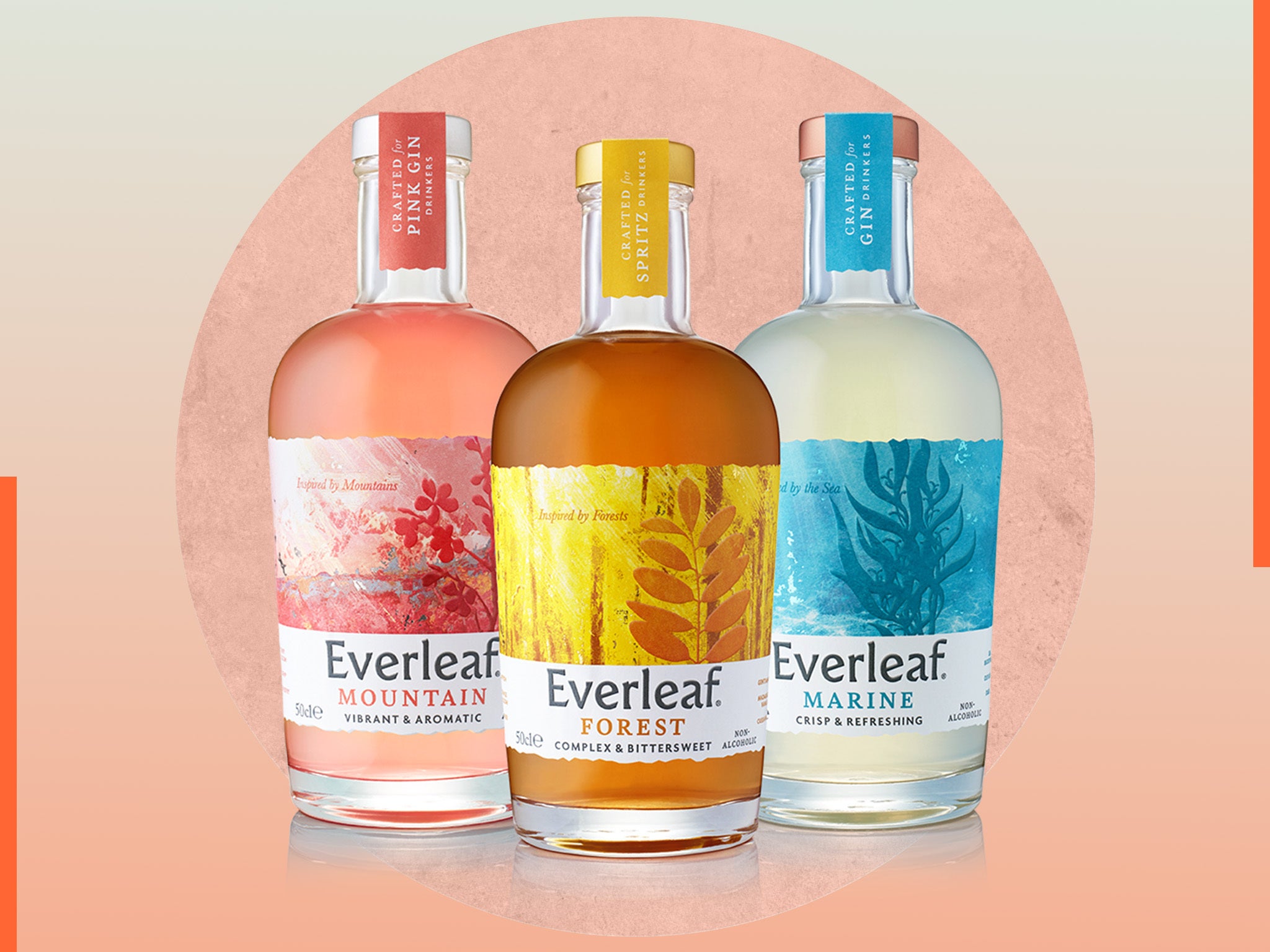 Everleaf trio: The non-alcoholic spirit comes in three different ...