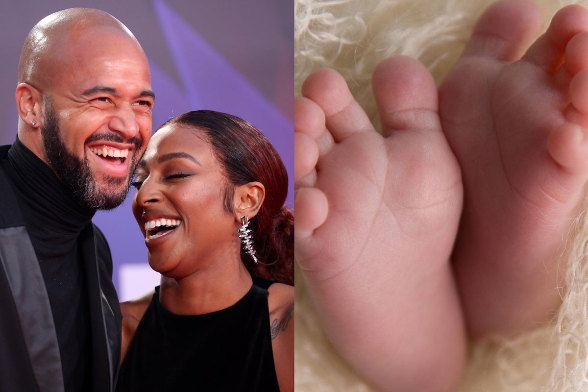 Alexandra Burke gives birth to her first child with Darren Rudolph ...