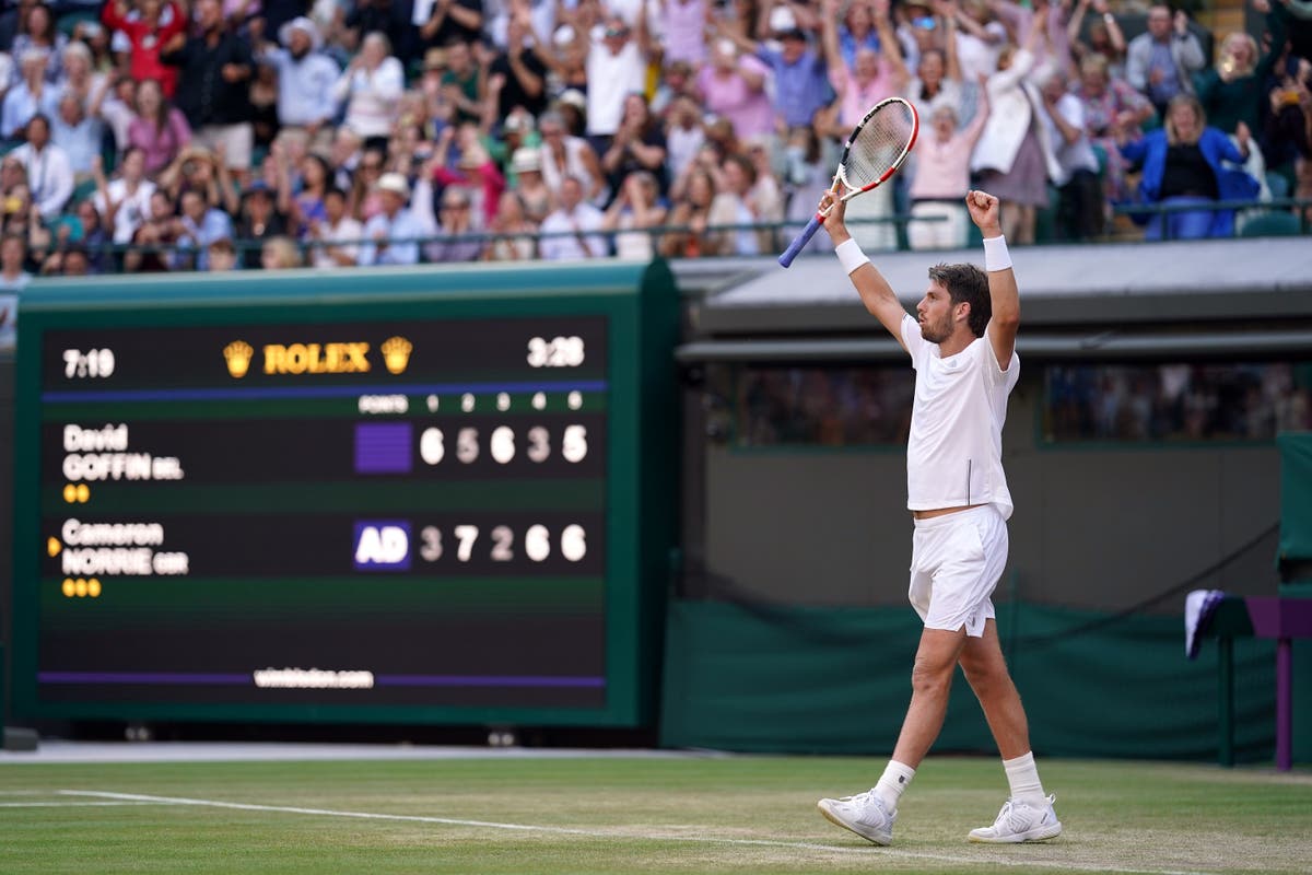Wimbledon day nine: Cameron Norrie keeps British hopes alive | The ...