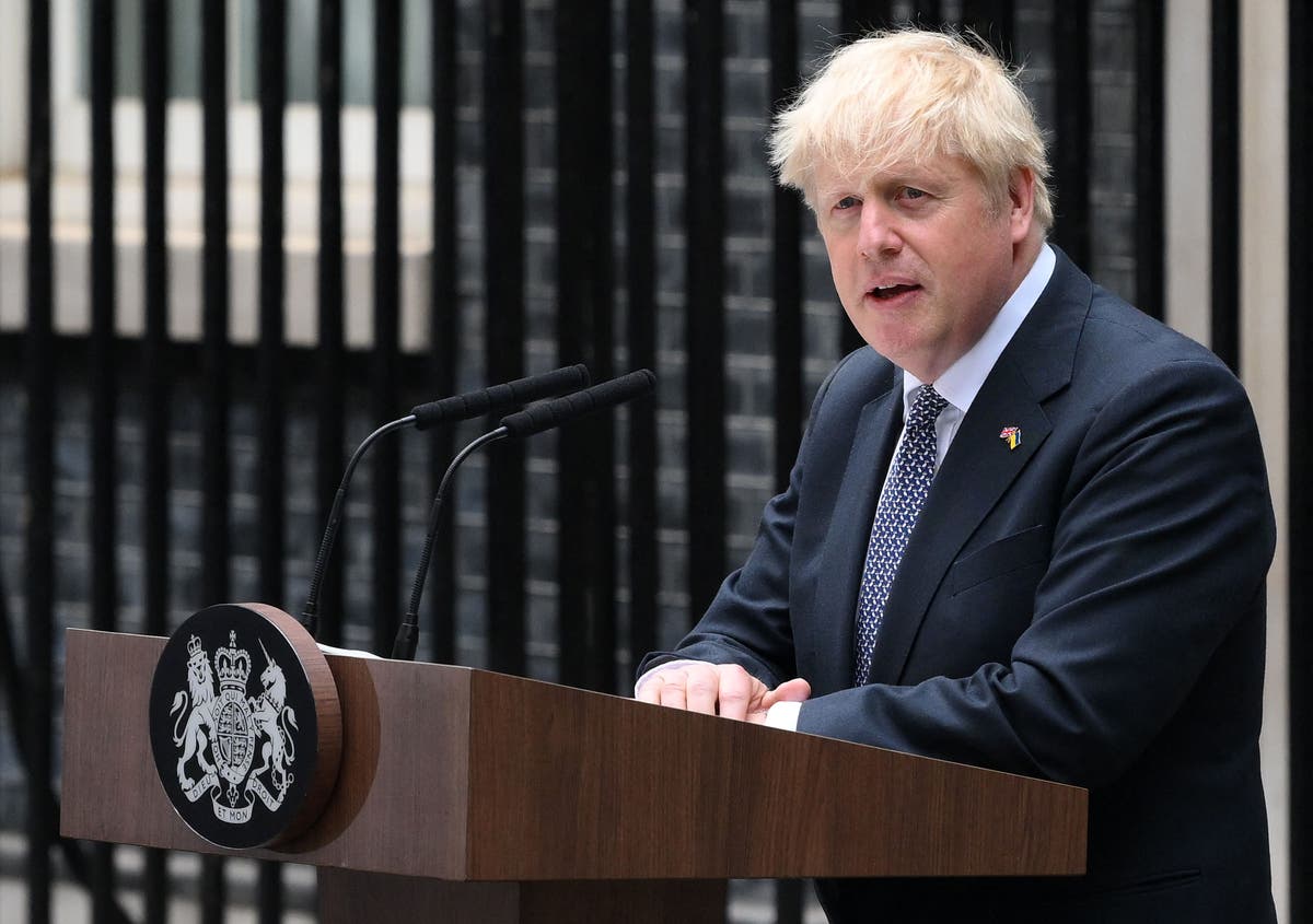 What Boris Johnson said in his resignation speech – and what he really ...