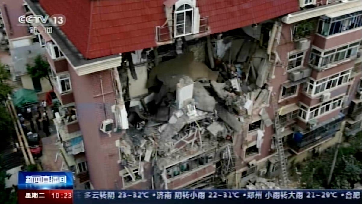 3 missing in gas explosion in major north China port city | The Independent