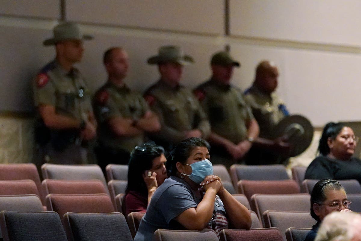 New Uvalde video shows officers talking about fears of getting shot ...