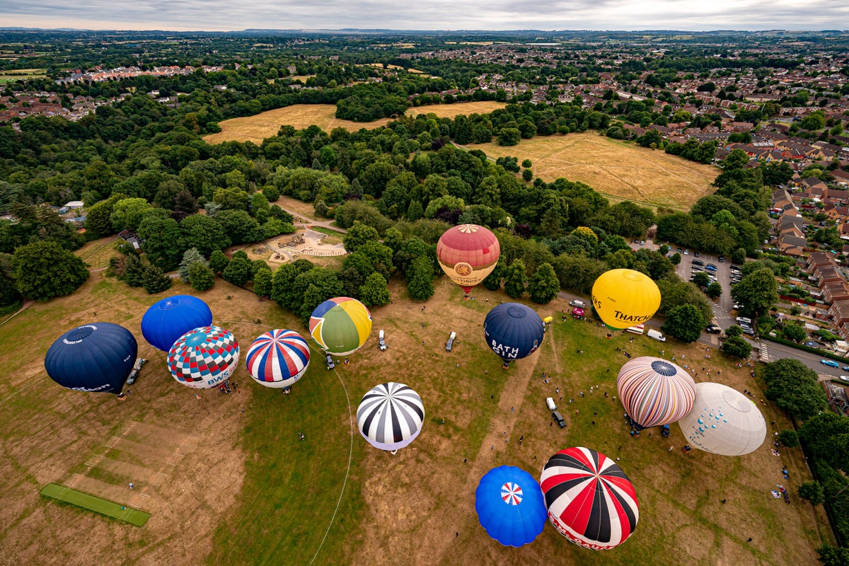 Test flight ahead of Bristol International Balloon Fiesta | The Independent