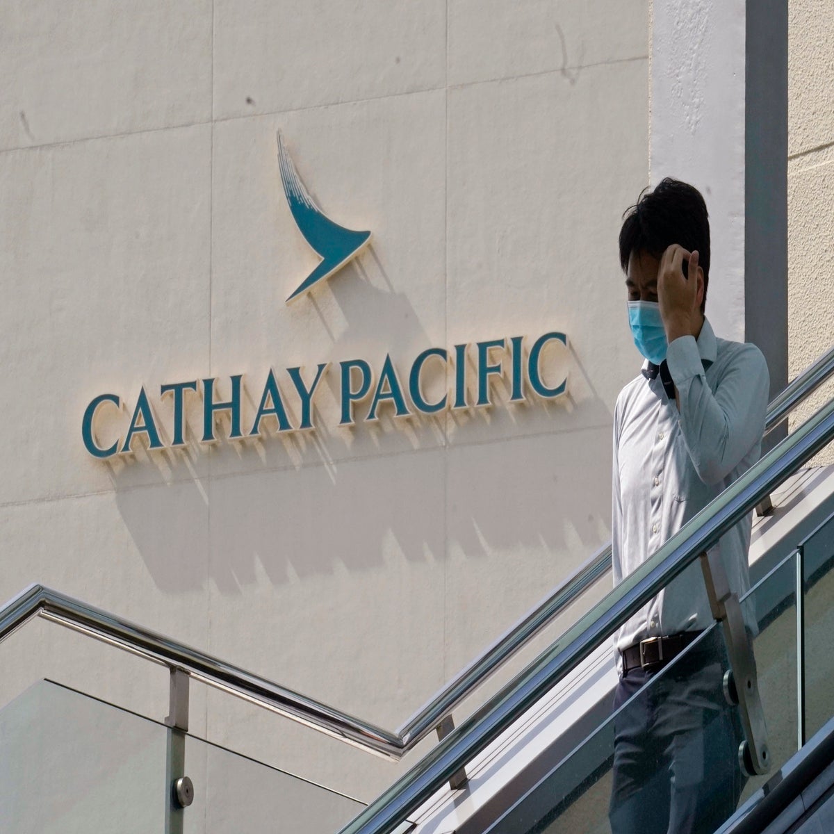 Cathay Logo Cathay Pacific New Logo Sticker (Size 9 Cm X 9 Cm) | EBay