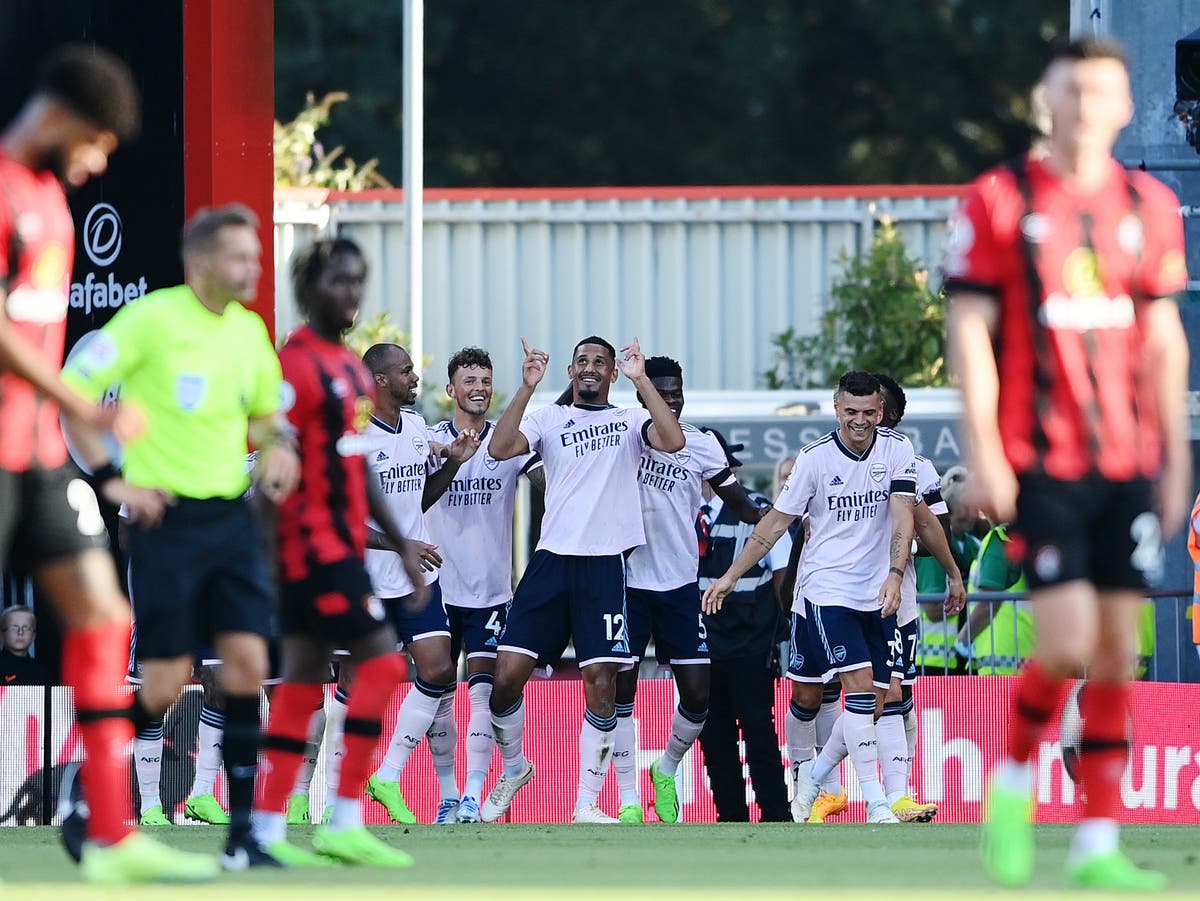Bournemouth Vs Arsenal Live Premier League Result Final Score And