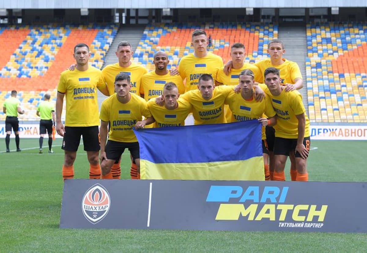 Football returns to Ukraine as new season begins: ‘For 90 minutes, I ...