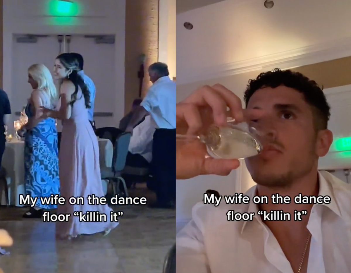 Man hit with angry reaction as he secretly films wife dancing to mock ...