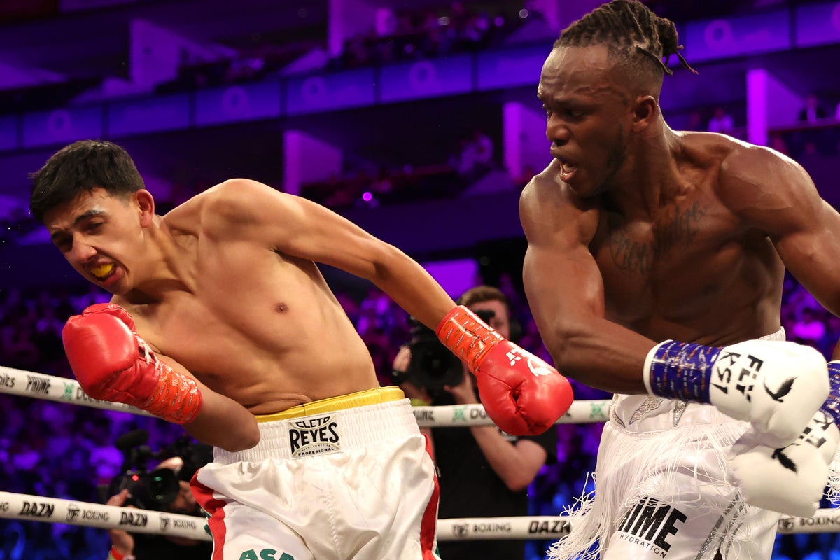 KSI earns stoppage wins over two opponents on same night in boxing ...