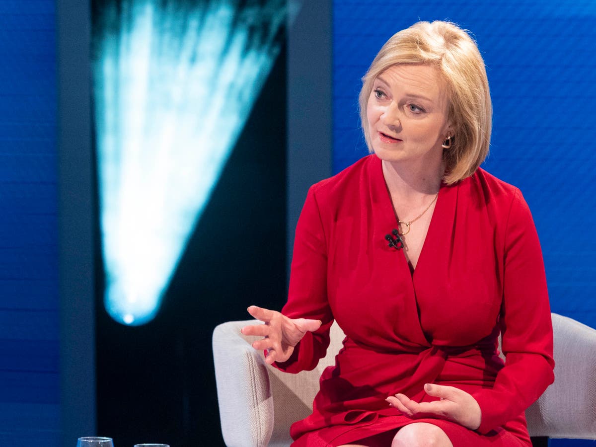Liz Truss is running but also wants to hide | The Independent
