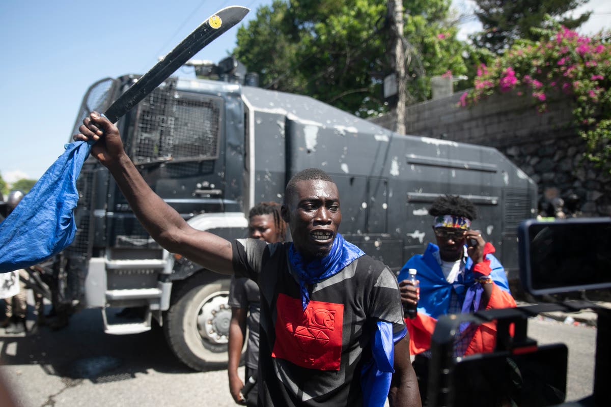 Thousands across Haiti demand ouster of PM in new protest | The Independent