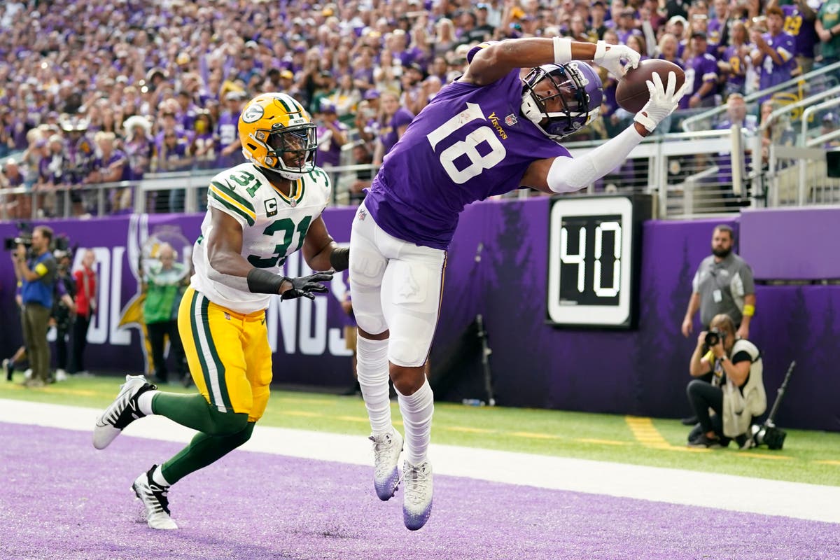 Jefferson y los Vikings dominan 23-7 a los Packers | Independent Español