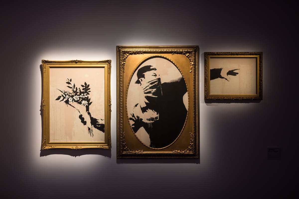 Banksy exhibition featuring 145 original artworks to go on display ...